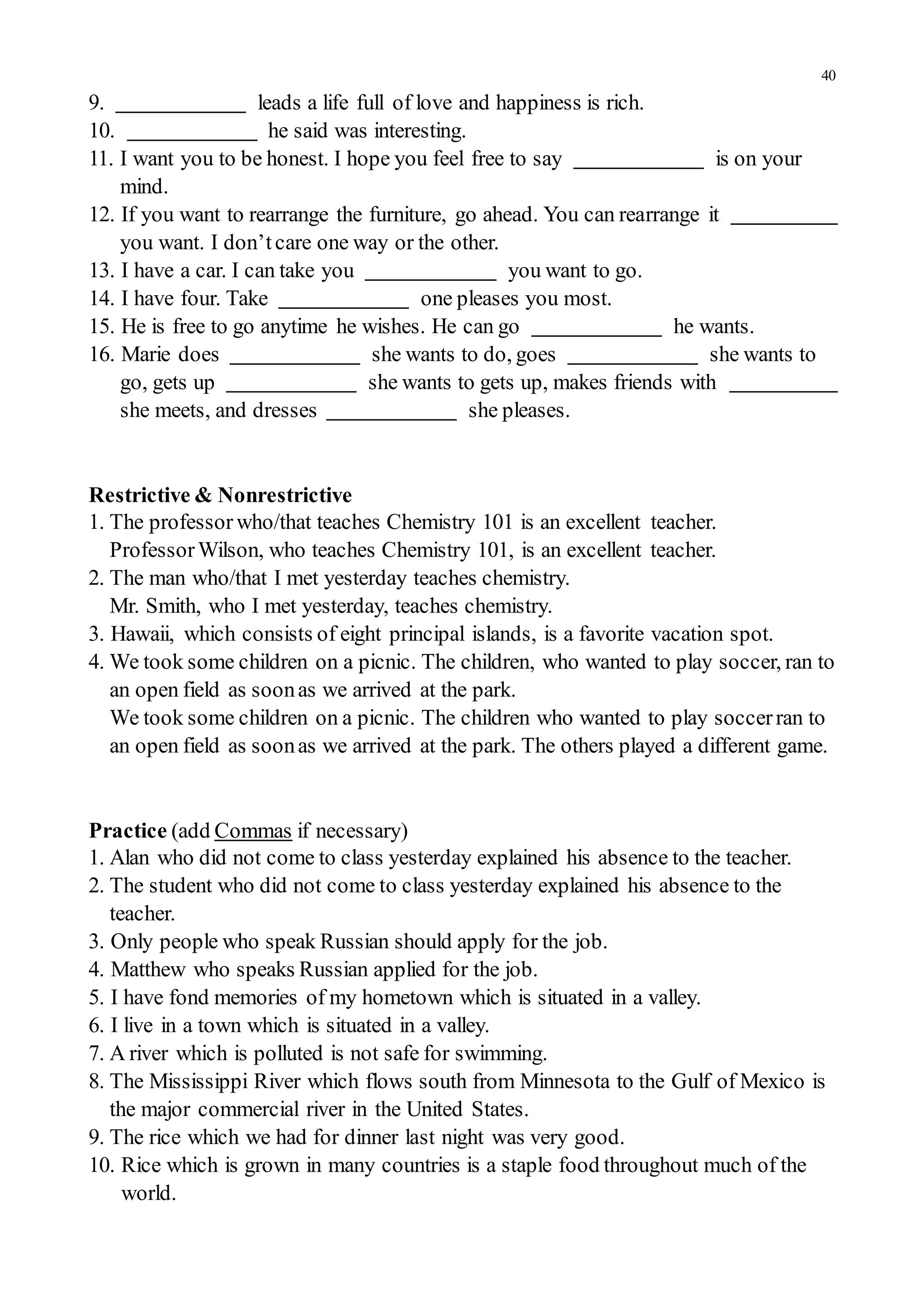 CREATIVE THINKING - Grammar Tenses | DOCX