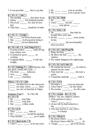 CREATIVE THINKING - Grammar Tenses | DOCX