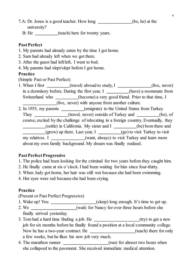 CREATIVE THINKING - Grammar Tenses | PDF