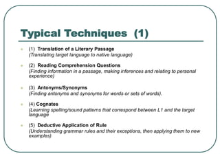 Grammar translation-A Summary | PPT