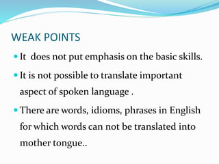 Grammar translation method | PPT