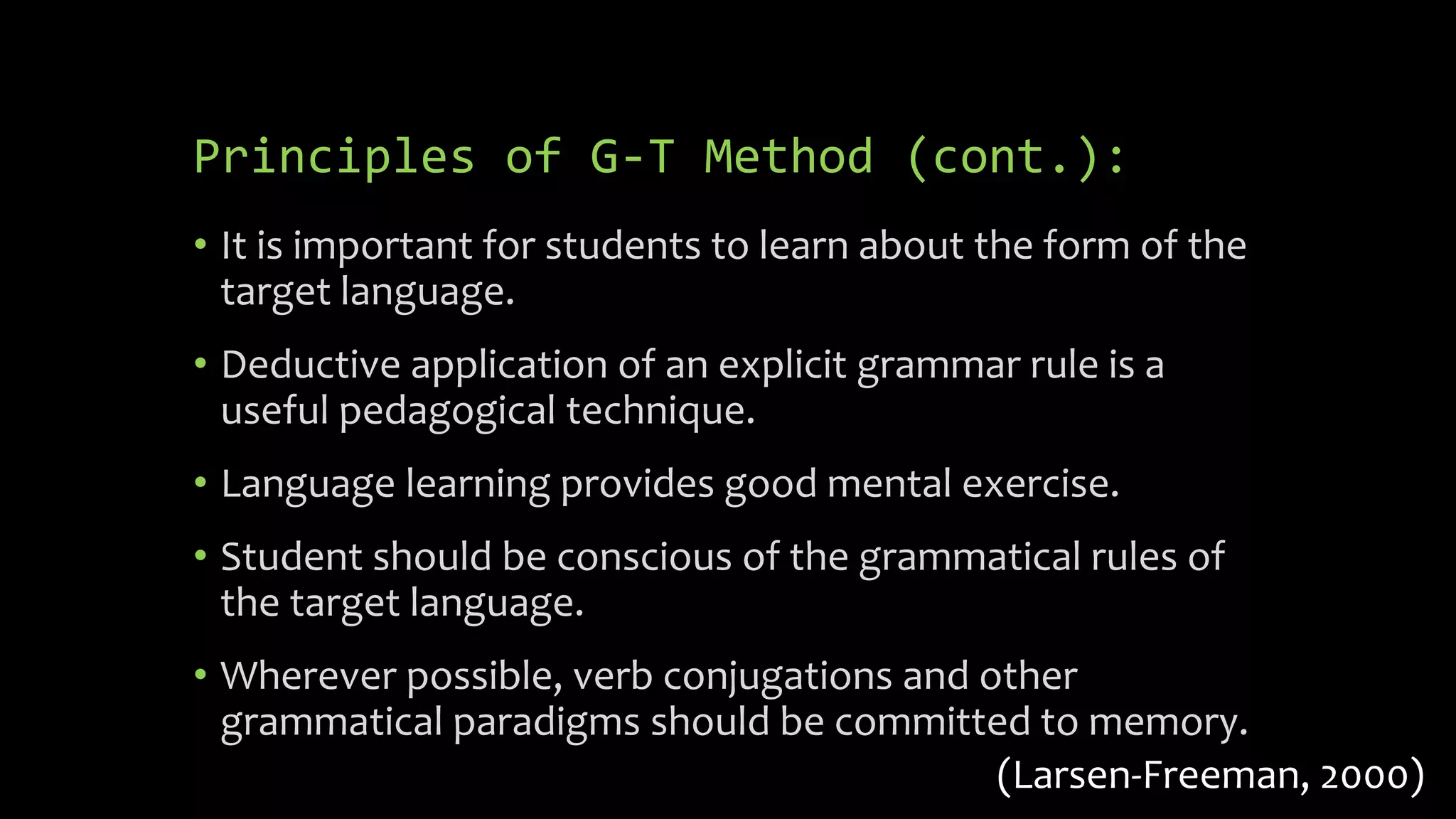 TSLB3033 Principles and Practice in English Language Teaching - Grammar ...