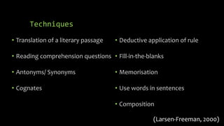 TSLB3033 Principles and Practice in English Language Teaching - Grammar ...