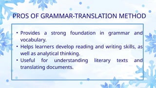 GRAMMAR-TRANSLATION METHOD & DIRECT METHOD.pptx