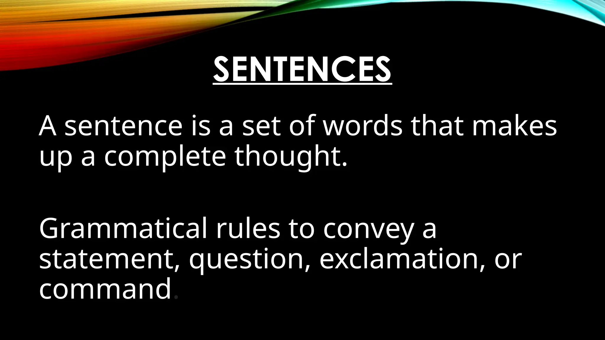Grammar- Types of sentences for grade 5.pptx
