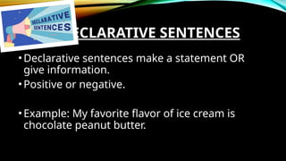 Grammar- Types of sentences for grade 5.pptx