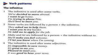 GRAMMAR-infinitive | PPT