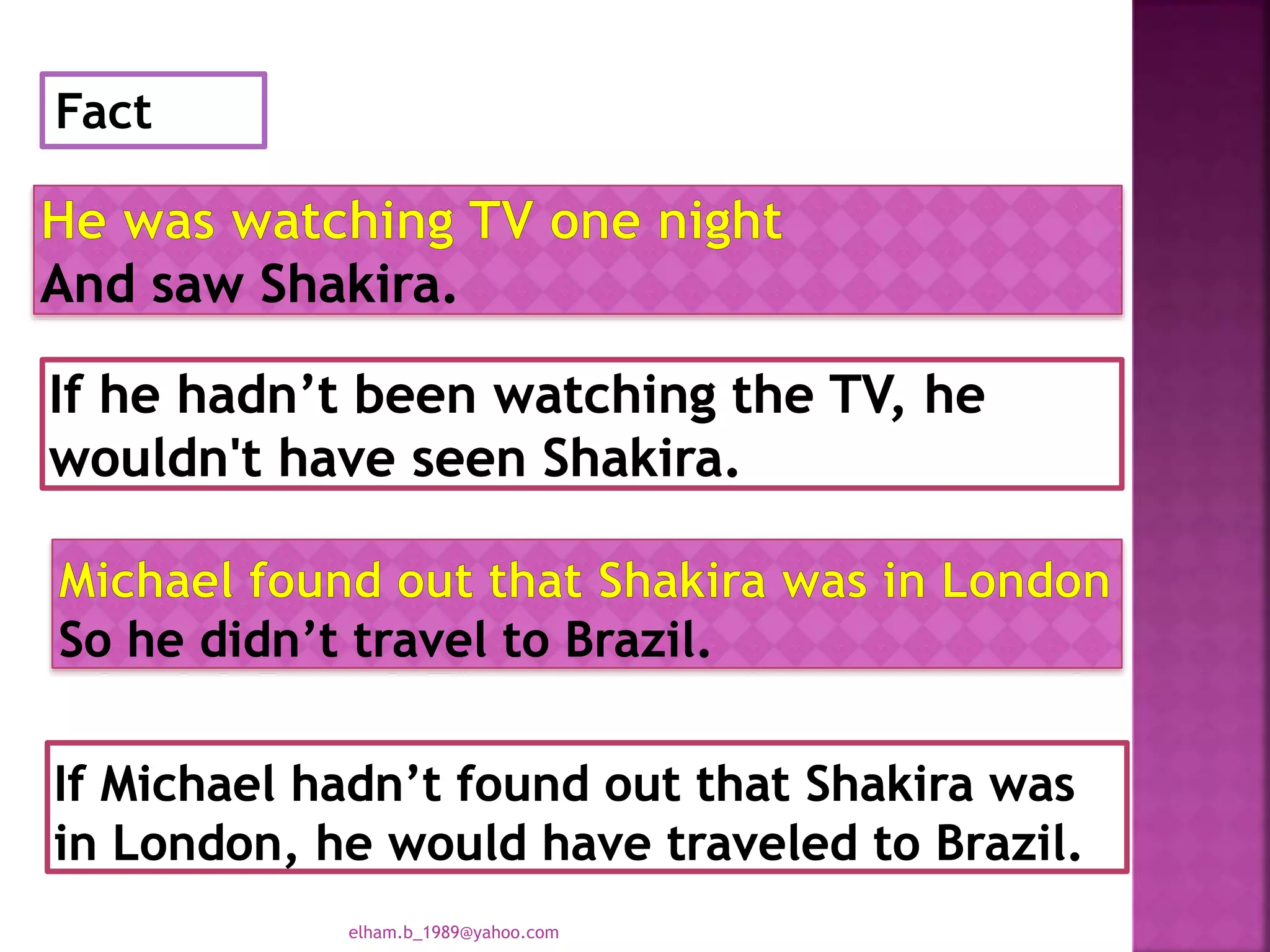 Grammar 3rd Conditional | PPTX