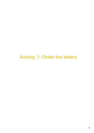 Grammar 7 - Alphabetical Order | PDF