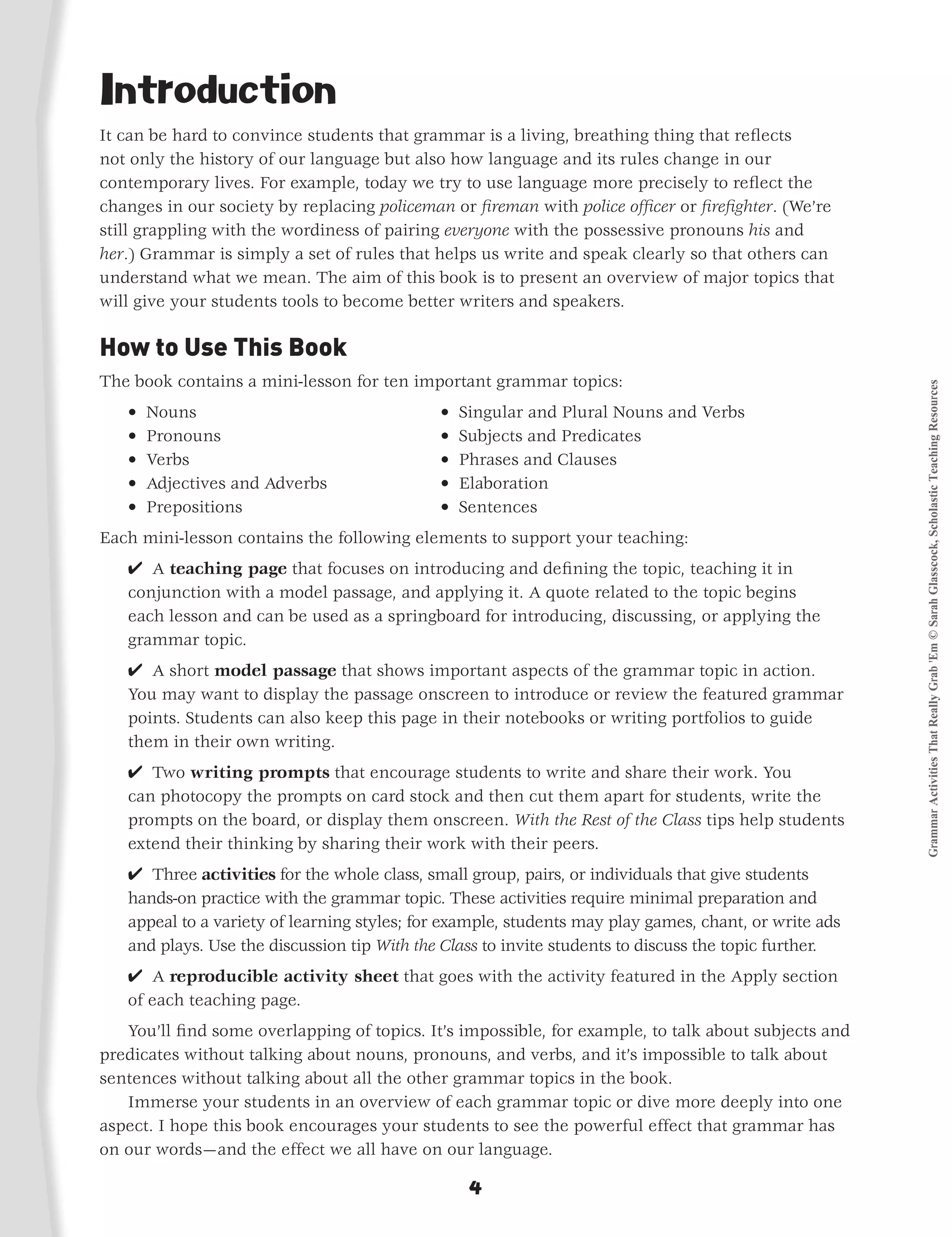 Grammar activities gr 3-5 | PDF