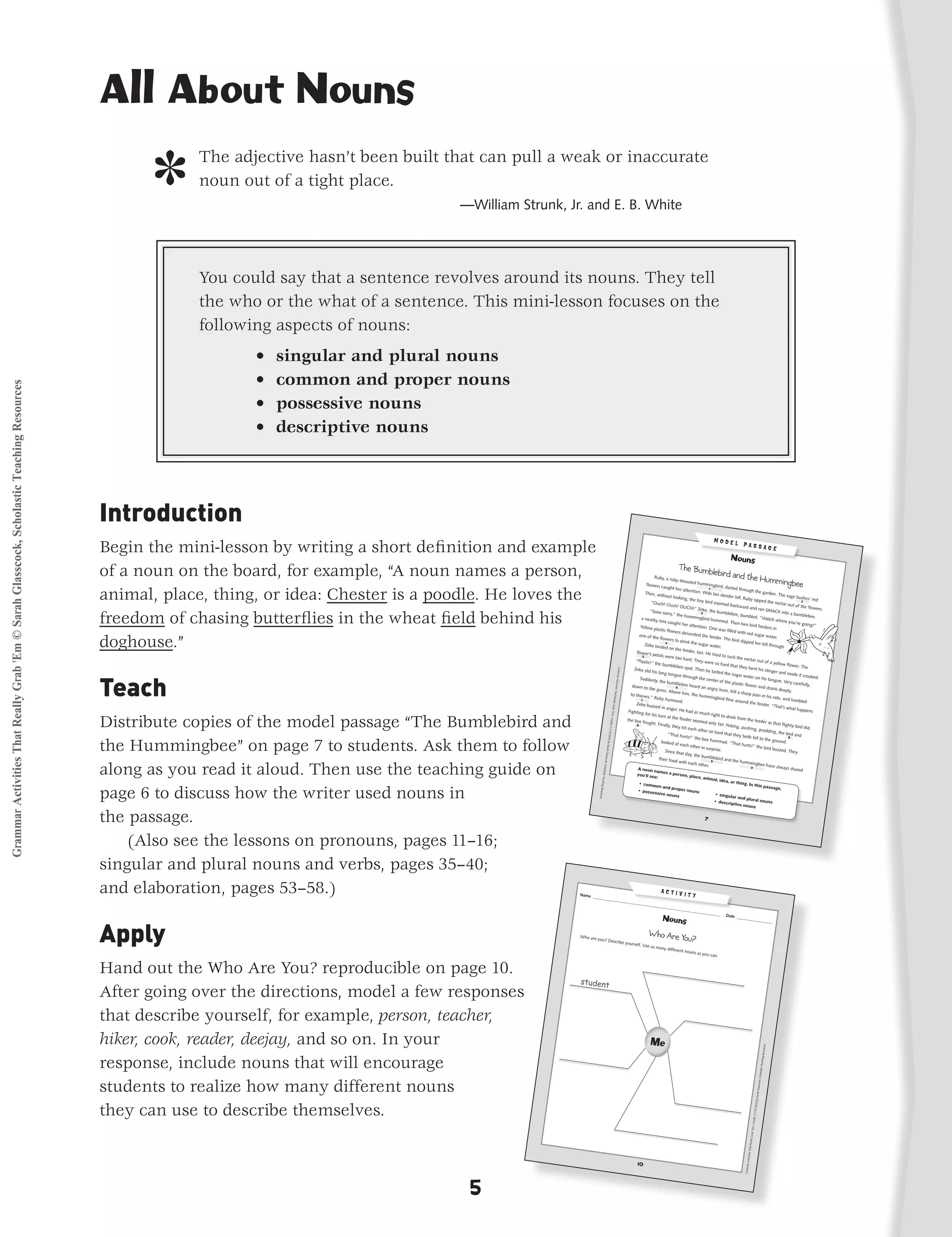 Grammar activities gr 3-5 | PDF