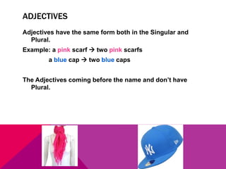 Grammar -> adjectives 8ºAno | PPT