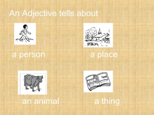Part of Speech - Adjectives | PPT