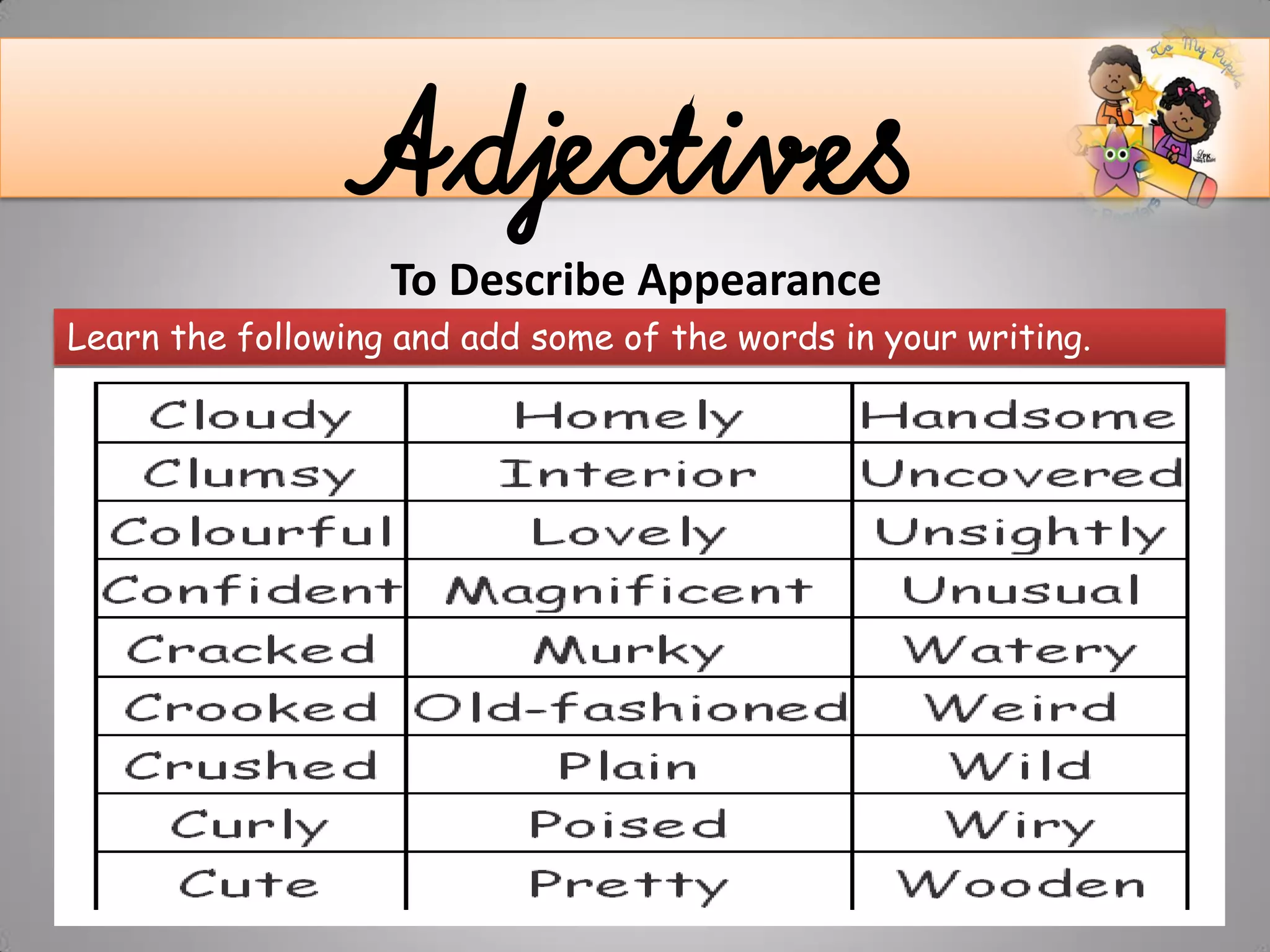 Grammar Adjectives | PDF