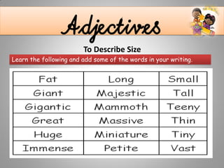 Grammar Adjectives | PDF