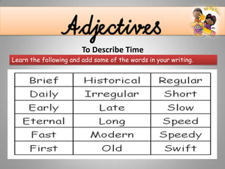 Grammar Adjectives | PDF