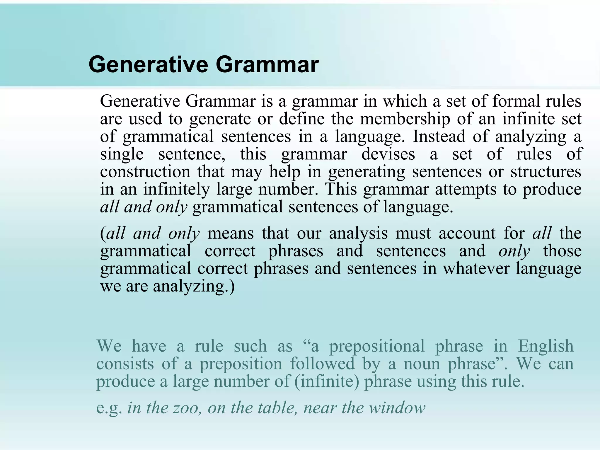 Grammar and its types | PPTX