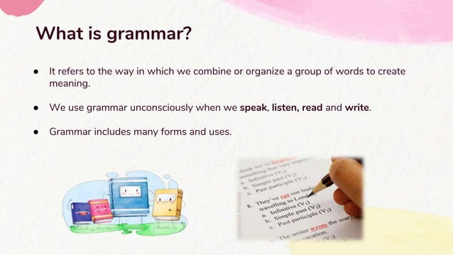 Grammar and lexis | PPT