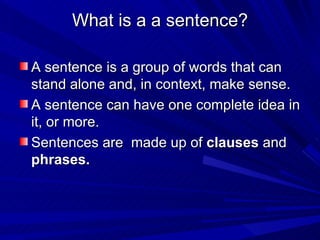 Grammar and punctuation | PPT