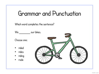 Grammar and punctuation power point | PPT
