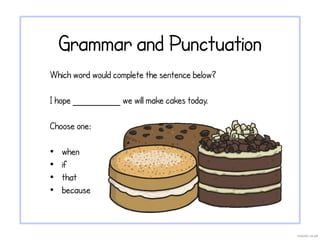 Grammar and punctuation power point | PPT
