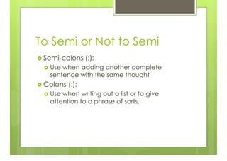 Grammar And Stuff | PDF