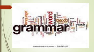 Grammar and types | PPTX