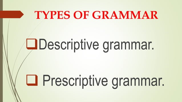 Grammar and types | PPT