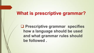 Grammar and types | PPT