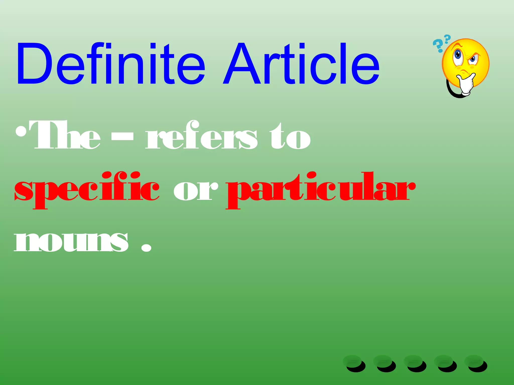 Grammar articles | PPT
