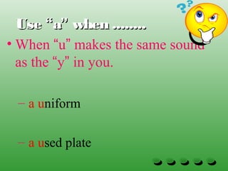 Grammar articles | PPT