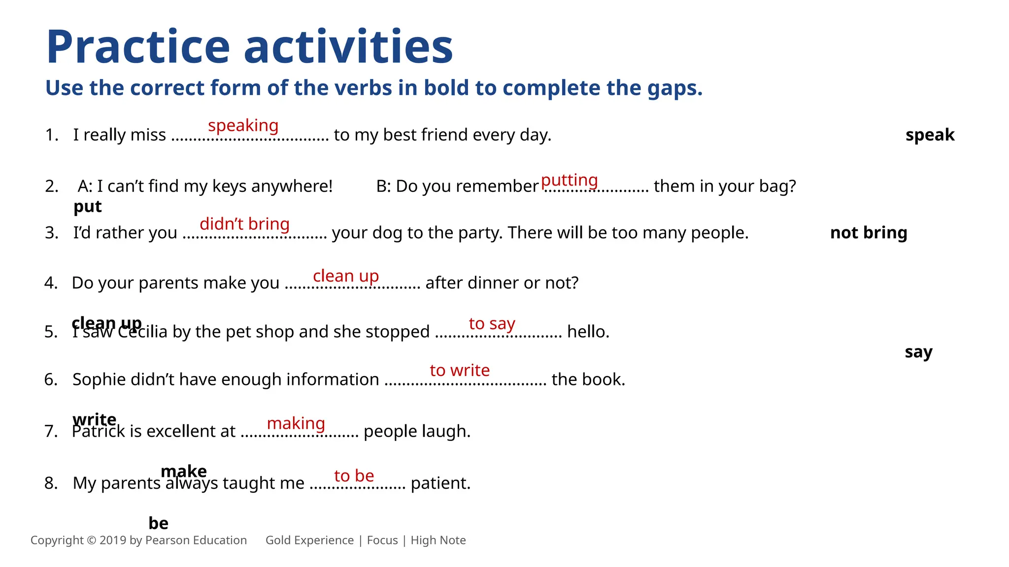 Presentation Grammar B2_5 verb patterns - -ing and infinitives.pptx
