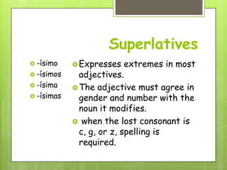 Spanish Grammar Book | PPT