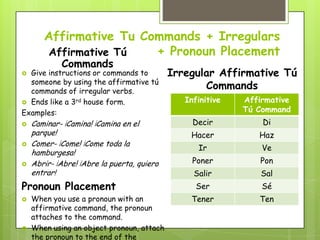 Spanish Grammar Book | PPT