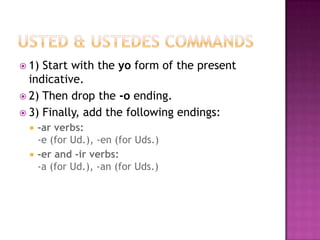 Spanish 3 Honors Grammar book | PPTX