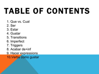 Grammar book chabela 1 | PPT