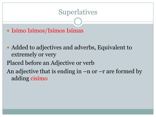 Grammar book for spanish | PPTX