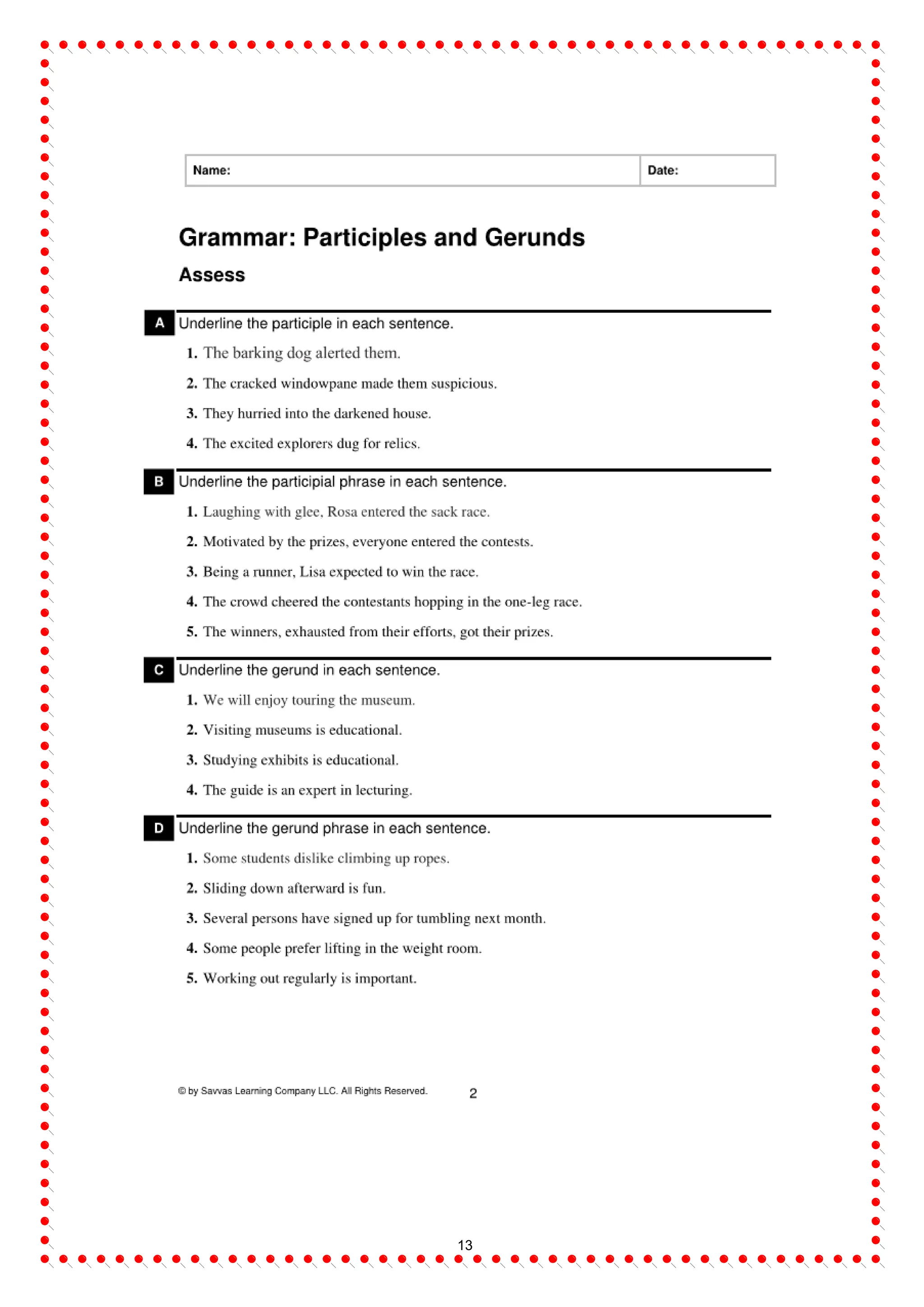 grammar booklet about grammar usage exercises | PDF