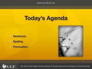 Grammar Brush-Up | PPT