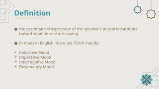 Grammar Chapter 4 MOOD IN ENGLISH LANGUAGE.pptx