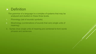 Grammar class | PPTX