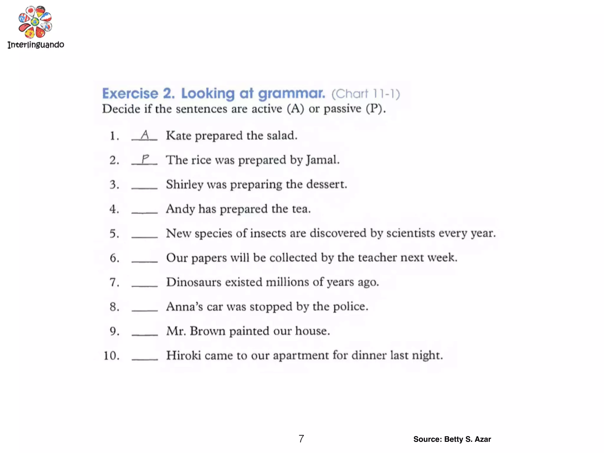 Grammar class VII | PDF