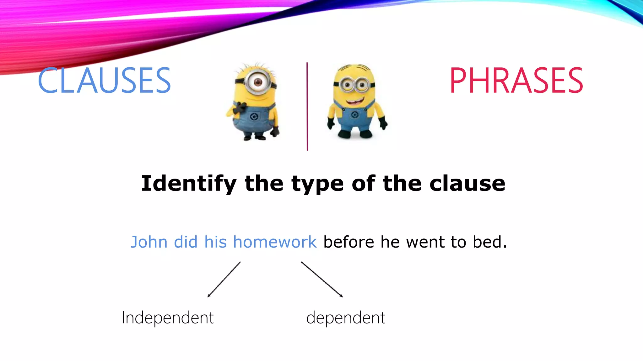 Grammar clauses phrases(1) | PPT