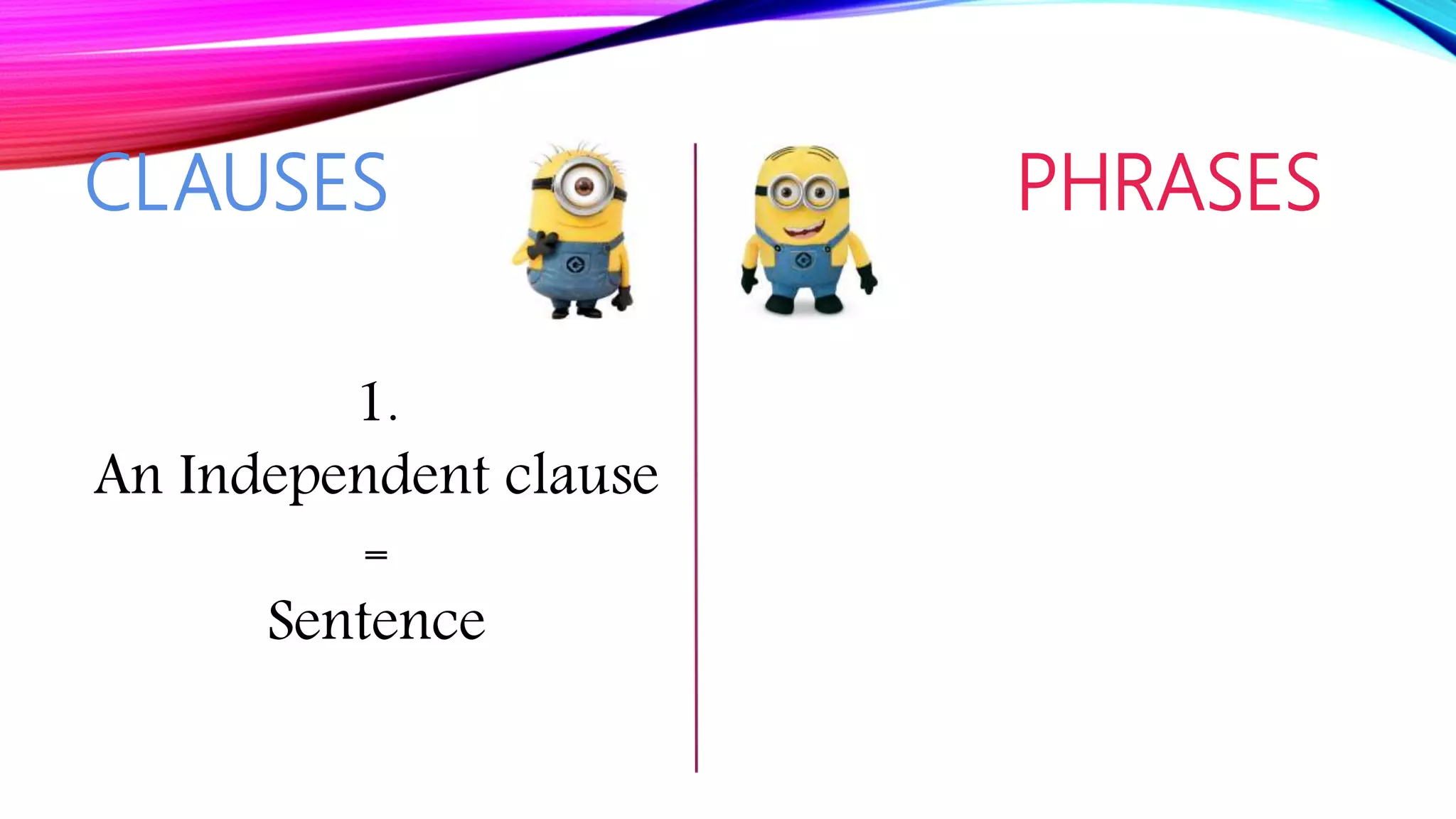 Grammar clauses phrases(1) | PPT