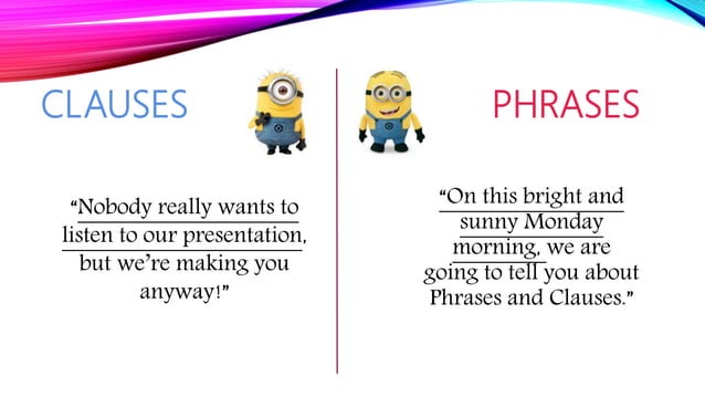 Grammar clauses phrases(1) | PPT