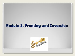 Grammar clinic i programme | PPT