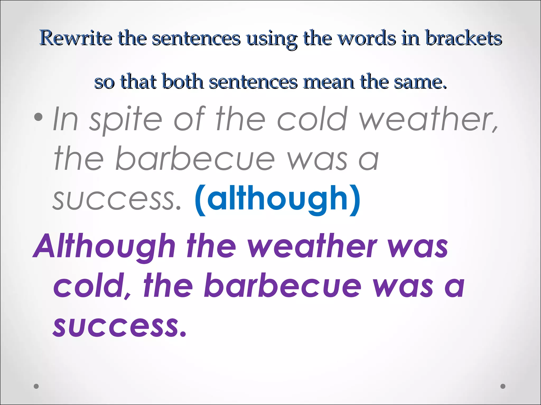 Grammar contrast | PPT