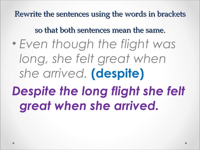 Grammar contrast | PPT