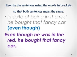 Grammar contrast | PPT