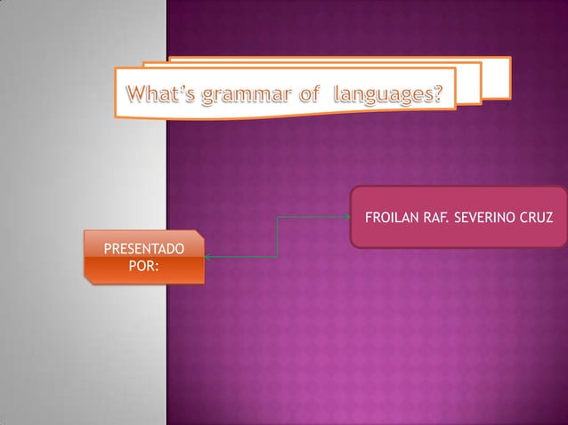 Grammar definitions | PPTX